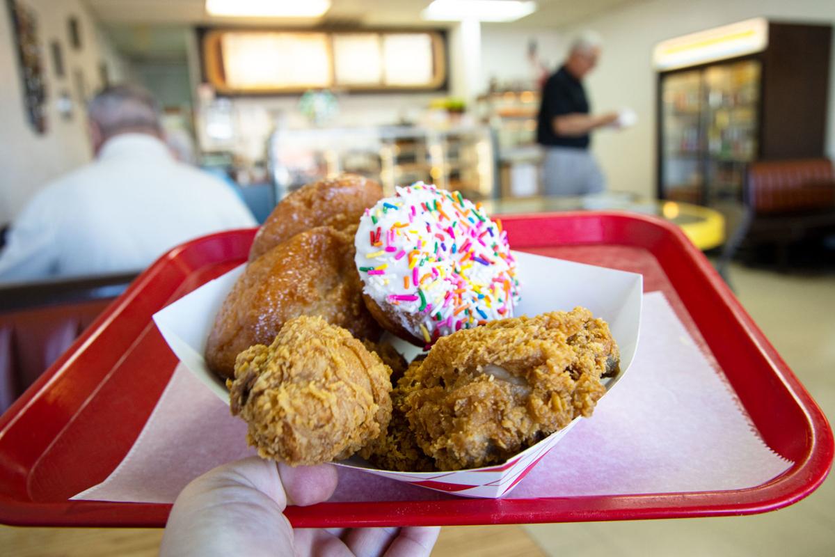 Fried chicken and doughnuts?! The best combo. - Broaster Company