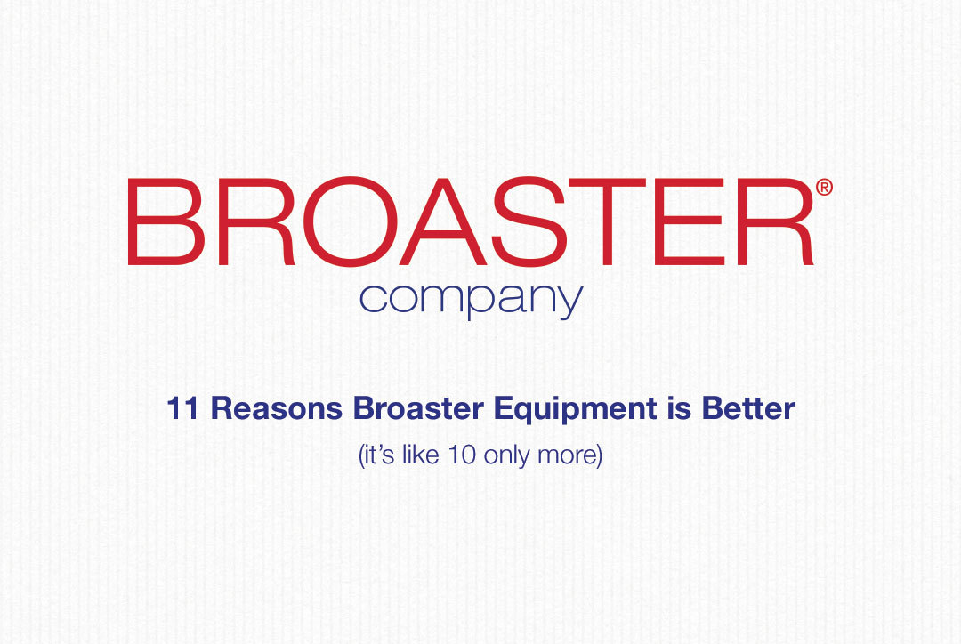 Why Choose a Broaster Pressure Fryer? - Broaster Company